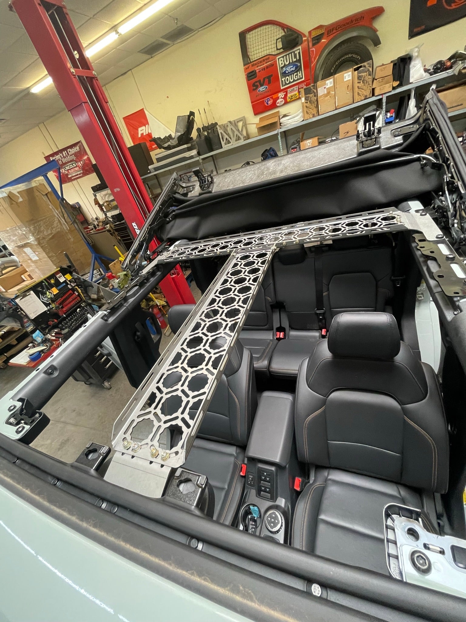 6th Gen Bronco Roof Panel Mount kit by Adapt-a-panel (full section ...