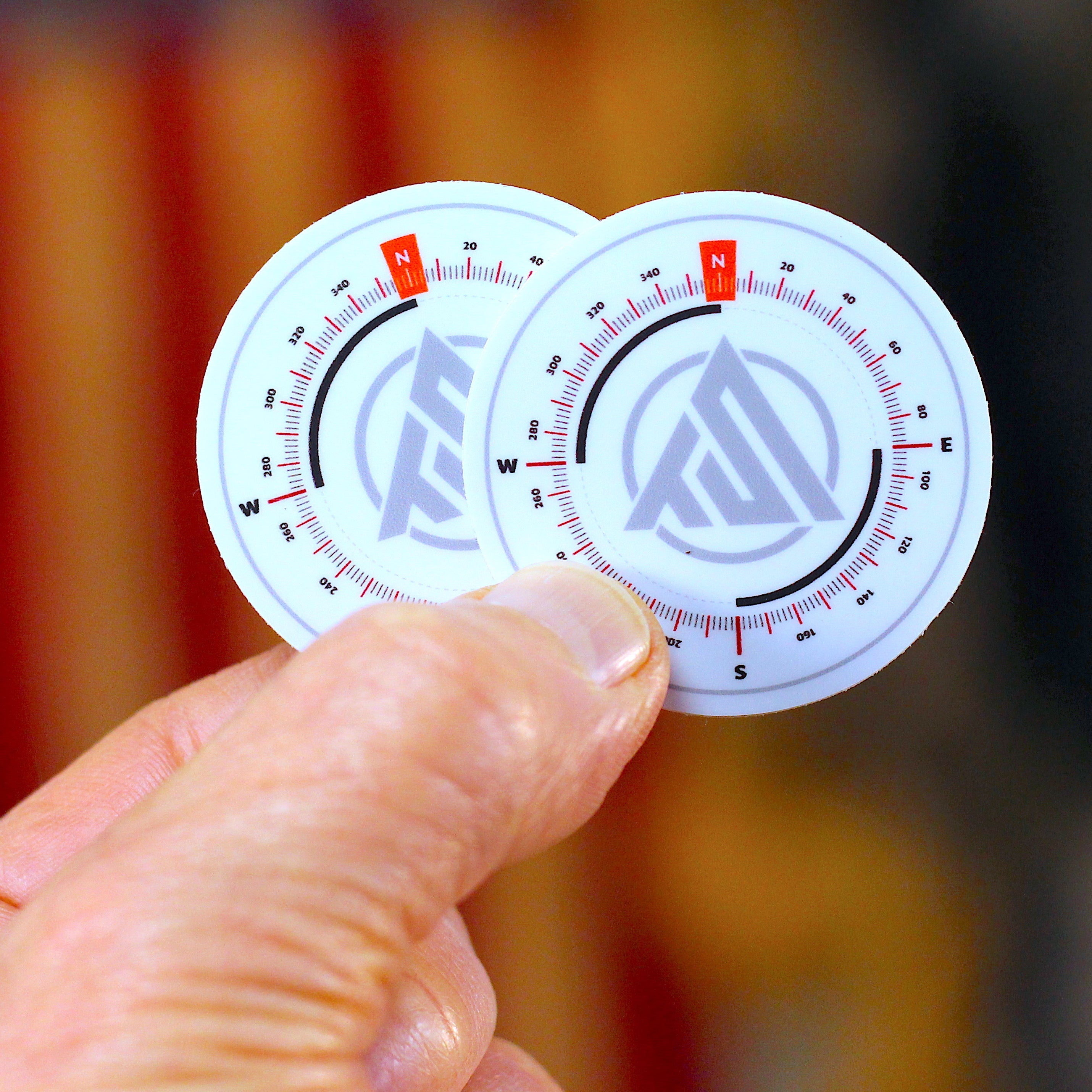 DIY - Water Bottle Compass Stickers ONLY - 2 Pack – Artemis Outdoor