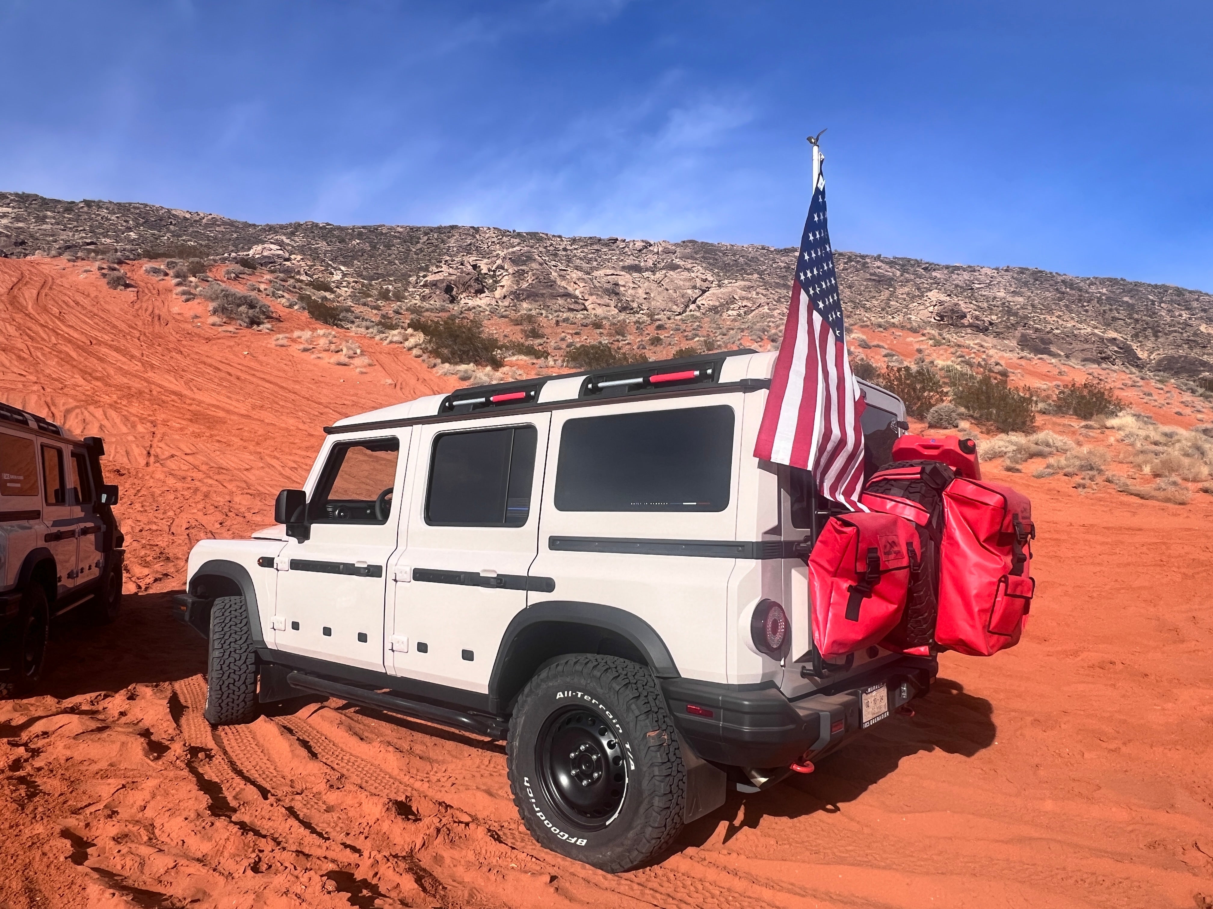 INEOS Grenadier Adventure Gear Bag Ladder – Artemis Overland Hardware