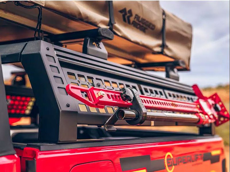 Bushwacker OVERLAND TRUCK RACK – Artemis Overland Hardware