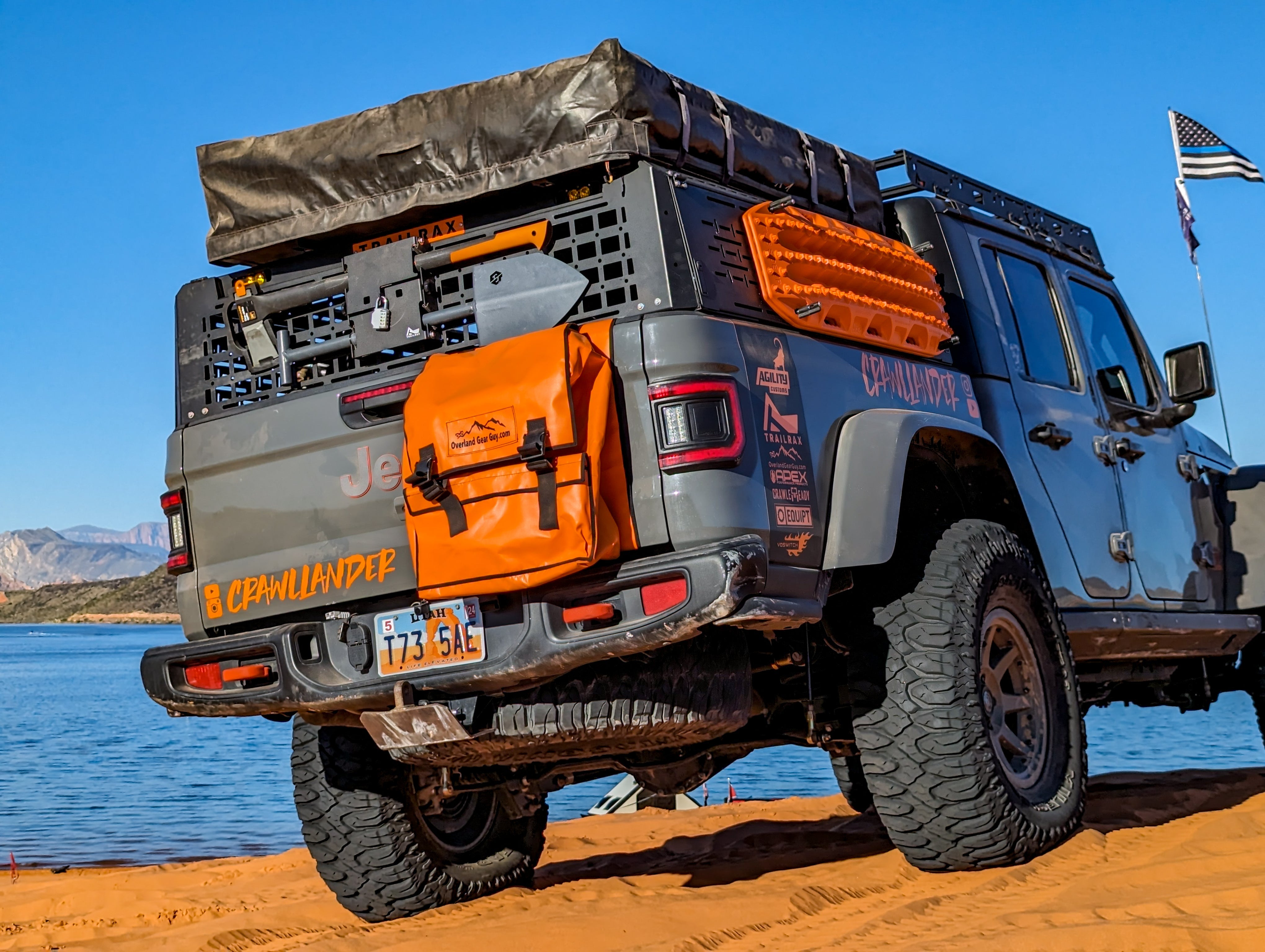 Tailgate Trash Bag Gladiator - Tacoma - Ram - Rivian -QuarterMaster ...